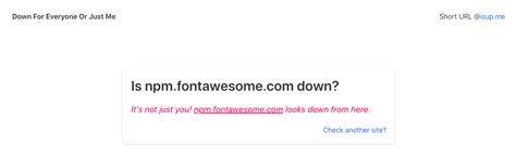 npm fontawesome is down · issue 14868 · fortawesome font awesome · github