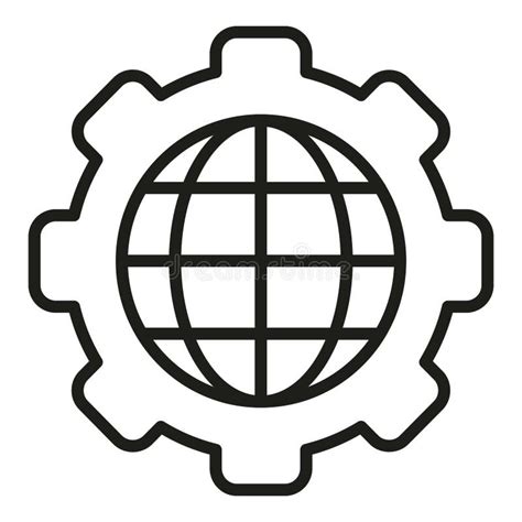 Global Review Icon Outline Vector Star Rate Stock Vector Illustration Of Rate Like 281492118