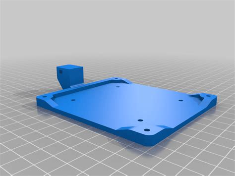 Grblhal Teensy 4 1 Breakout Board Mount W Usb Cable Support 3d Model