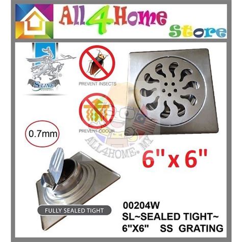 S Line Heavy Duty Stainless Steel Auto Trap Grating For Anti Cockroach And Odorous Floor Grating