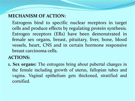 Sex Hormone Estrogen Ppt