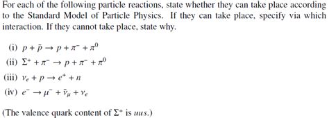 Solved For Each Of The Following Particle Reactions State Chegg