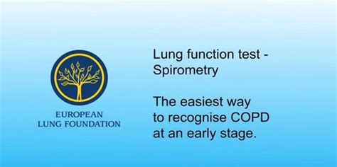 Spirometry How To Take A Lung Function Test