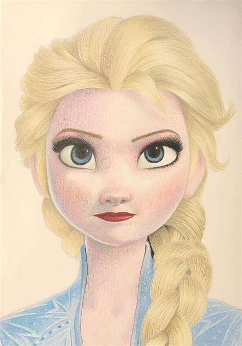 Learn How To Draw Elsa From Frozen Fever Frozen Fever Frozen Fever Coloring Page