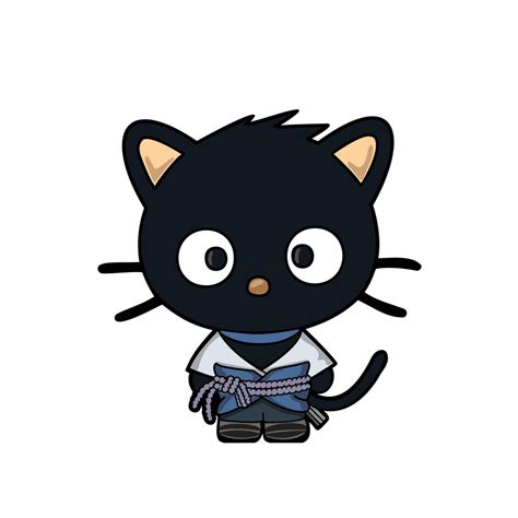 Chococat Sasuke Figpin 634 Anime Enamel Pin Sasuke Hello Kitty