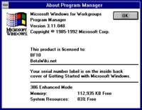 Windows For Workgroups Build BetaWiki