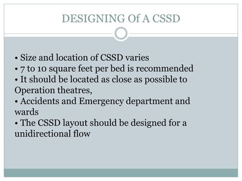 Cssd Ppt Pptx