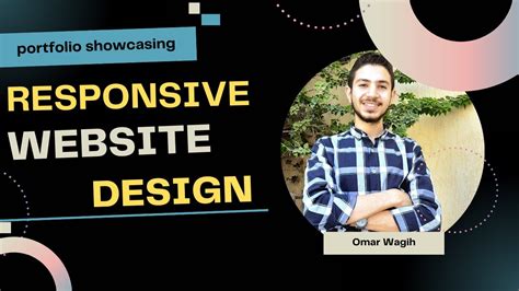 responsive personal portfolio website html css flexbox and sass