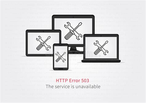 Error 503 Stock Illustrations 46 Error 503 Stock Illustrations Vectors And Clipart