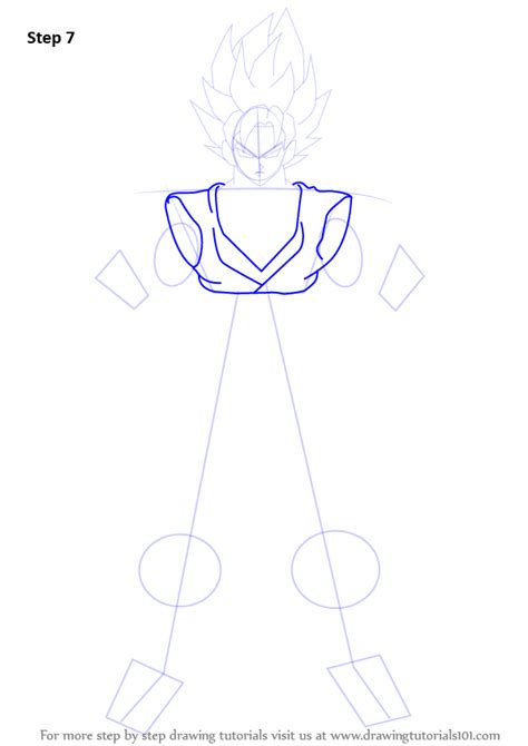 How To Draw Goku Super Saiyan From Dragon Ball Z Dragon Ball Z Step By Step