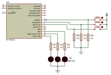 Pic Controle De Led Rgb Com Pic16f628a Microcontrolandos