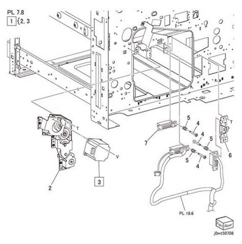 Decurler Drive Component For Xerox Versant 80 V180 2100 3100 Series