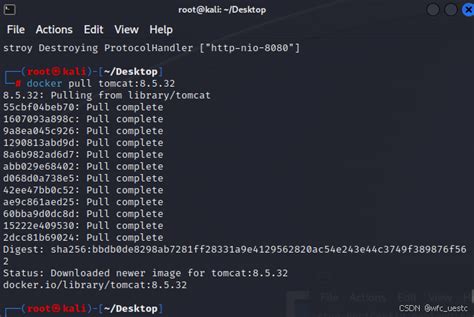 【docker拉取tomcat镜像问题】 Csdn博客