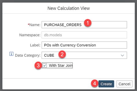 Create A Cube Calculation View XS Advanced SAP Tutorials