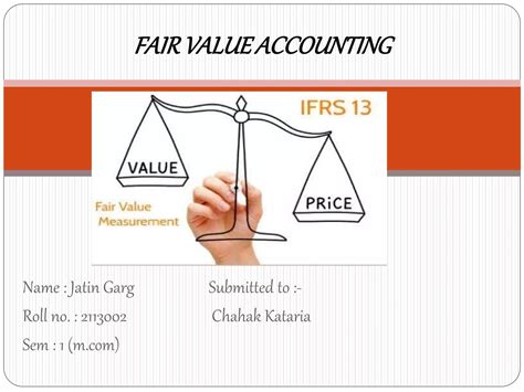 Fair Value Accountingpptx