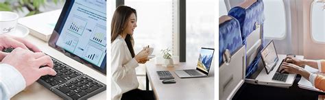 Rimyet Foldable Keyboard And Mouse Combo Portable Travel