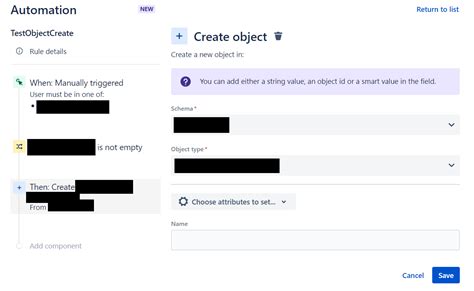 solved how does create object in jira automation work