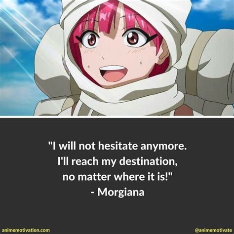 Morgiana Quotes Magi Anime Anime Magi Magi Adventures Of Sinbad Anime Quotes Inspirational