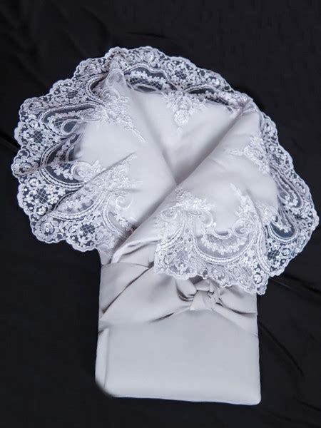 Конверт на выписку из роддома Грация серый купить