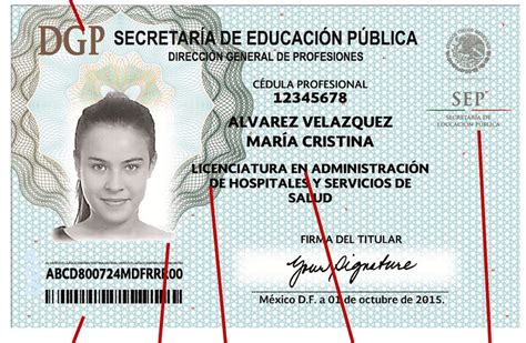 Esta Es La Nueva Cédula Profesional Presentada Por La Sep