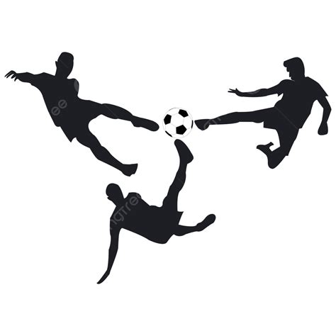 축구 스포츠 사람들 실루엣 축구 실루엣 스포츠 사람들 Png 일러스트 및 벡터 에 대한 무료 다운로드 Pngtree