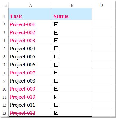 How To Quickly Create Simple To Do List In Excel How To Quickly Create Simple To Do List In Excel