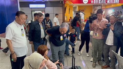 Dotr Miaa Officials Inspect Naia Terminal 3