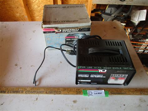 10 Amp Battery Charger Bodnarus Auctioneering