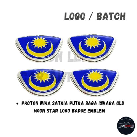 Proton 3d Badge Logo Emblem For Proton Wira Satria Putra Saga Iswara