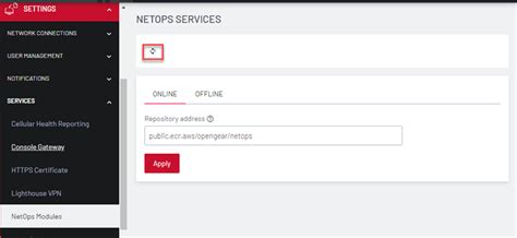Upgrade Netops Modules