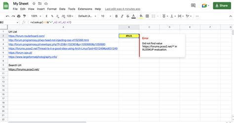 Spreadsheet Wildcard Not Working In XLOOKUP Function In Google Sheets