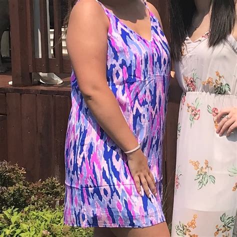 Lilly Pulitzer Dresses Lilly Pulitzer Pink And Purple Abstract Mini