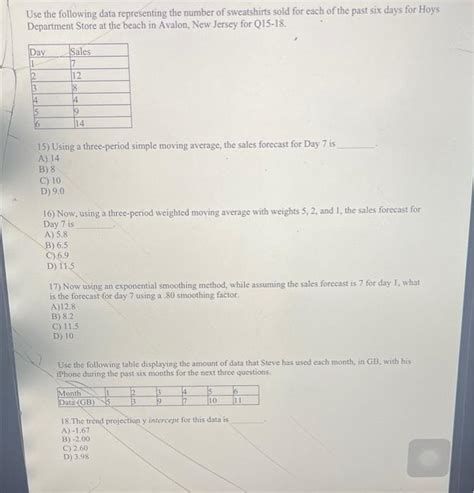 solved use the following data representing the number of