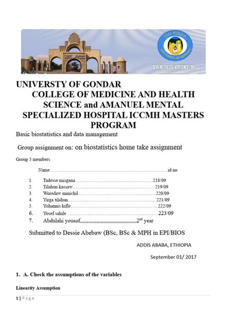 Group 5 Assignment New Pdf Logistic Regression Regression Analysis