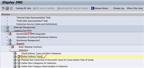 TECHSAP Defining New Delivery Document Type In SAP SD Logistics Execution