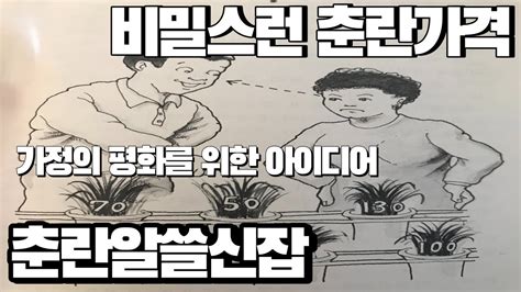 비밀스런 춘란가격 가정의 평화를 위하여 Youtube