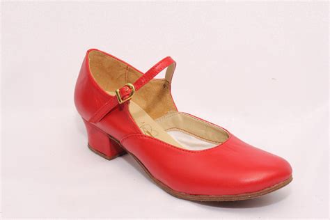 Туфлі народні танцювальні Club Dance Н 4 а 35 23 см червоні от продавца Dance Zone в