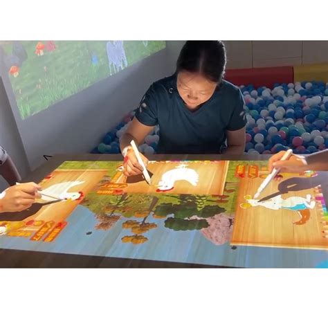 드로잉 스캐닝 인터랙티브 장치 매직 브러시 드로잉 소프트웨어 인터랙티브 그래피티 게임 홀로그램 프로젝션 매직 페인팅 Aliexpress