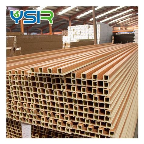China Customized Wpc Slatted Cladding Manufacturers Factory