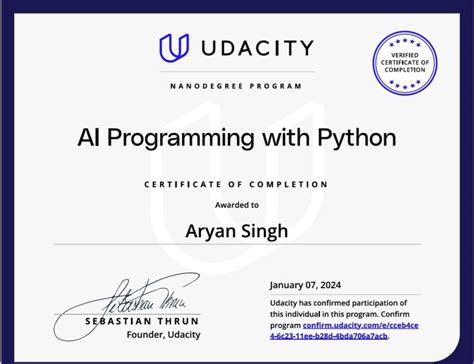 Aryan Singh On Linkedin Ai Python Deeplearning Udacity Aws