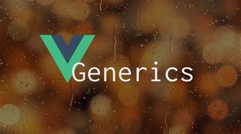 Michael Hoffmann على Linkedin Welcome Generics In Vue