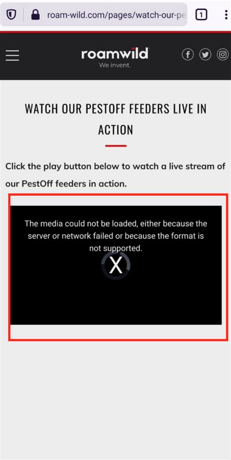 Roam The Video Doesnt Load · Issue 53698 · Webcompat