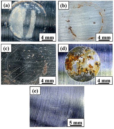 Stereo Micrographs Of The Top Surface Of X70 Samples Post Download