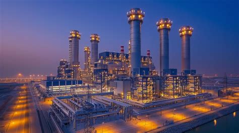 Premium Photo Natural Gas Combined Cycle Power Plant Gas Turbine