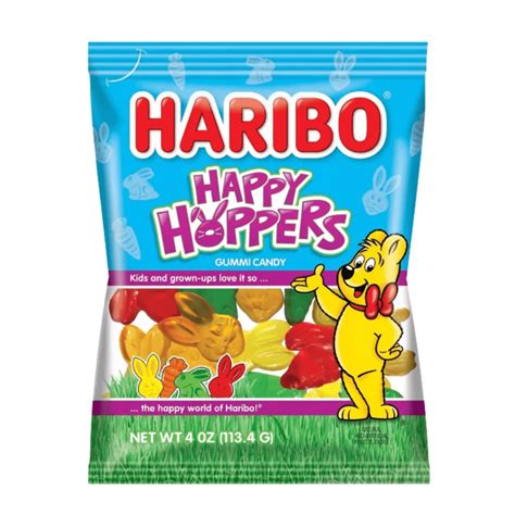 Haribo Happy Hoppers Easter 12x4oz Pacific Candy Wholesale