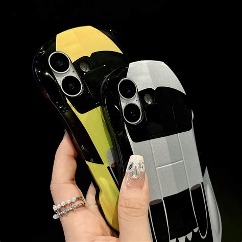 Luxury Chic Sports Car Silicone Phone Case Fashionable And Original