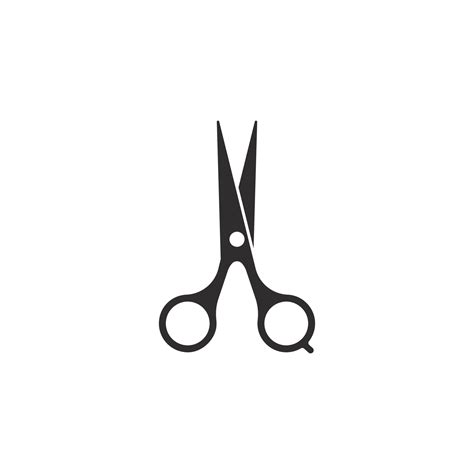 Scissors Logo Vector Icon 14883121 Vector Art At Vecteezy