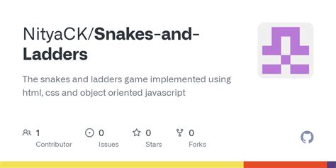 GitHub NityaCK Snakes And Ladders The Snakes And Ladders Game Implemented Using Html Css And