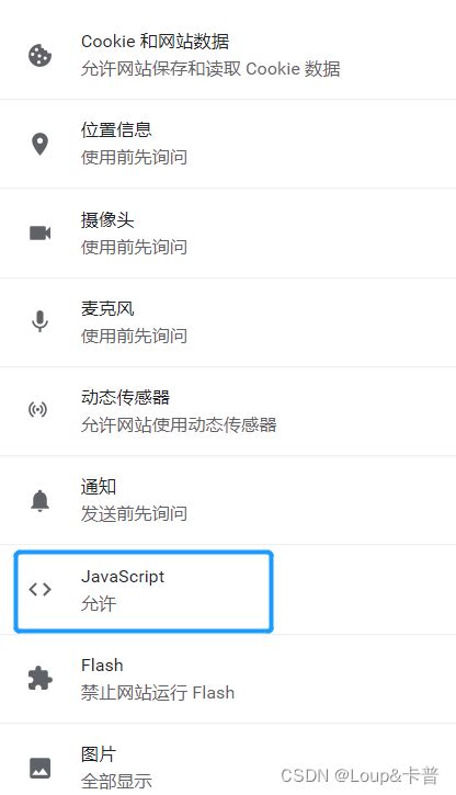 使用谷歌 Chrome 浏览器禁用网页 Javascript谷歌浏览器禁用js Csdn博客