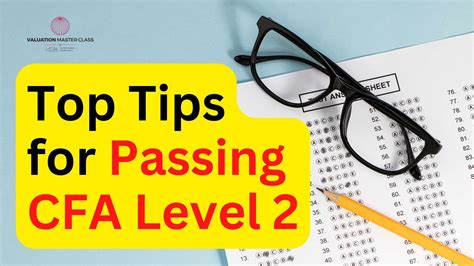 Top Tips For Passing Your CFA Level Mock Exams Valuation Master Class